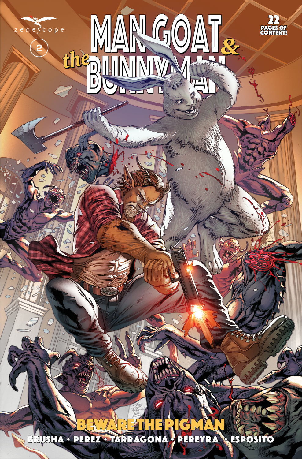 Man Goat & The Bunnyman: Beware the Pigman 2 of 3| Shop Zenescope ...