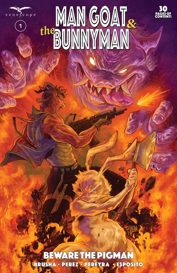 Man Goat & The Bunnyman: Beware the Pigman 1 of 3| Shop Zenescope ...