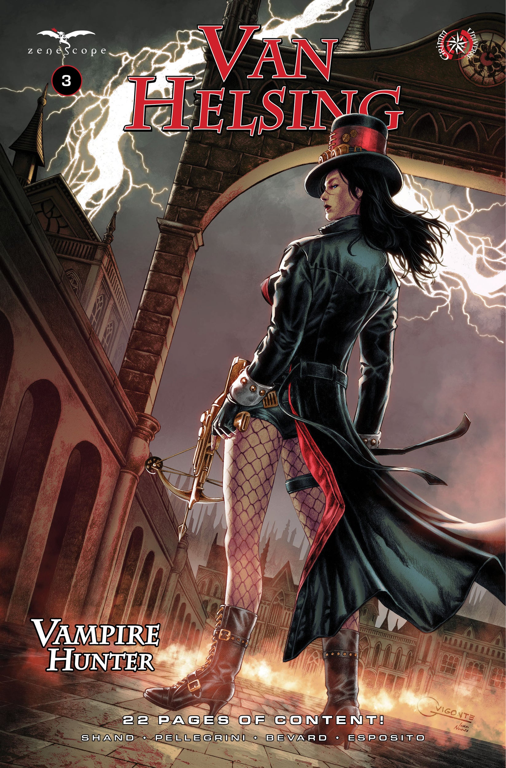 Van Helsing: Vampire Hunter #3 of 3 | Shop Zenescope – Zenescope ...