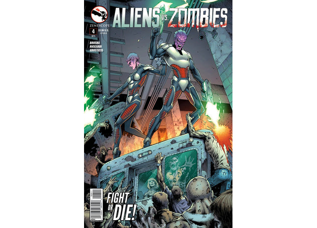 Aliens vs. Zombies Single Issues – Zenescope Entertainment Inc