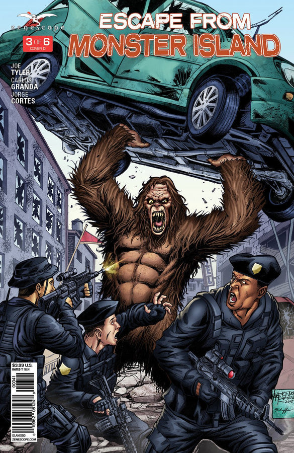 Escape From Monster Island #3 | Shop Zenescope – Zenescope ...